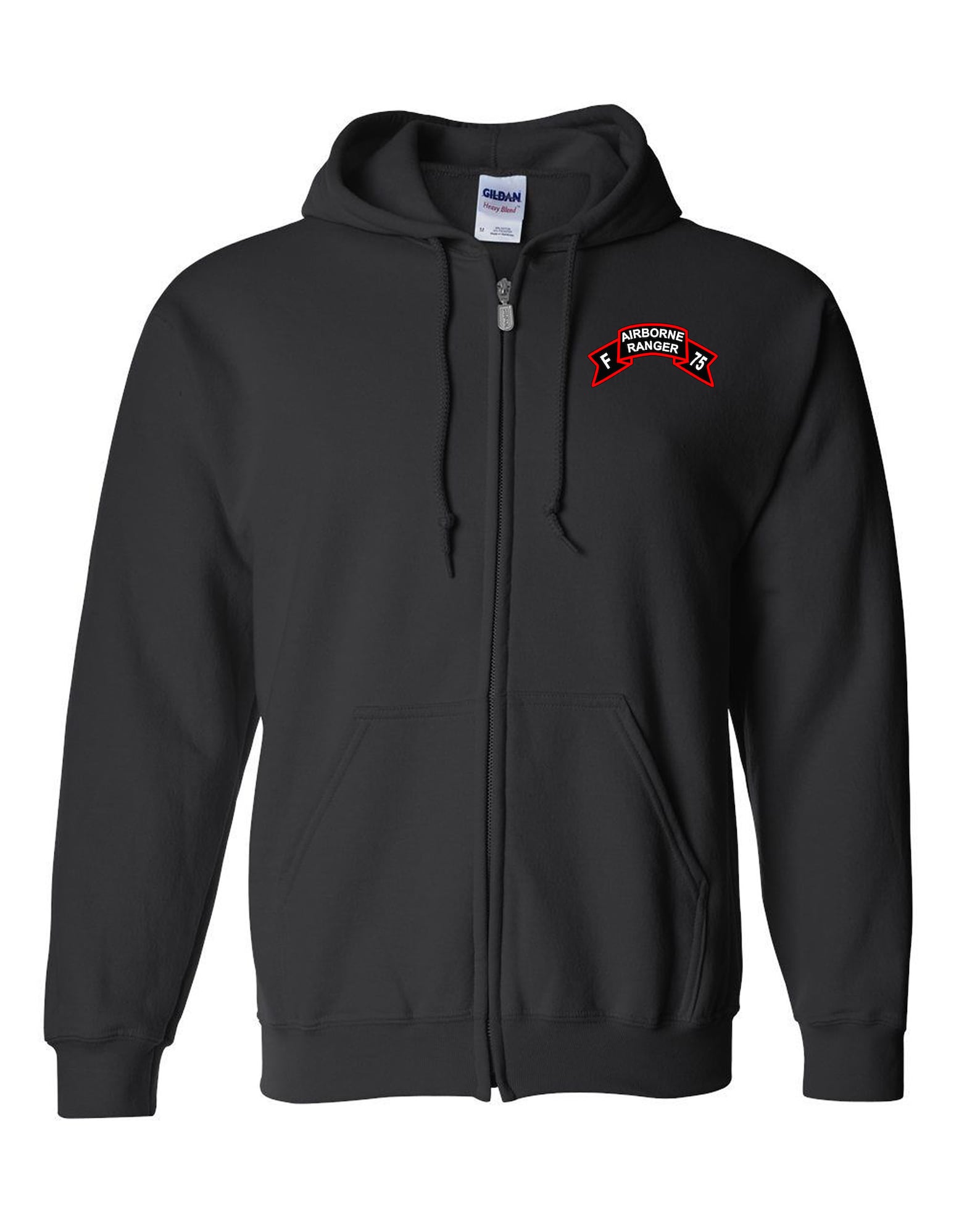 F Company 75th Ranger Company-vietnam- Embroidered Hooded Sweatshirt W ...