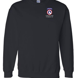 1st Sustainment Command - COSCOM (airborne) Embroidered Sweatshirt-7633 ...