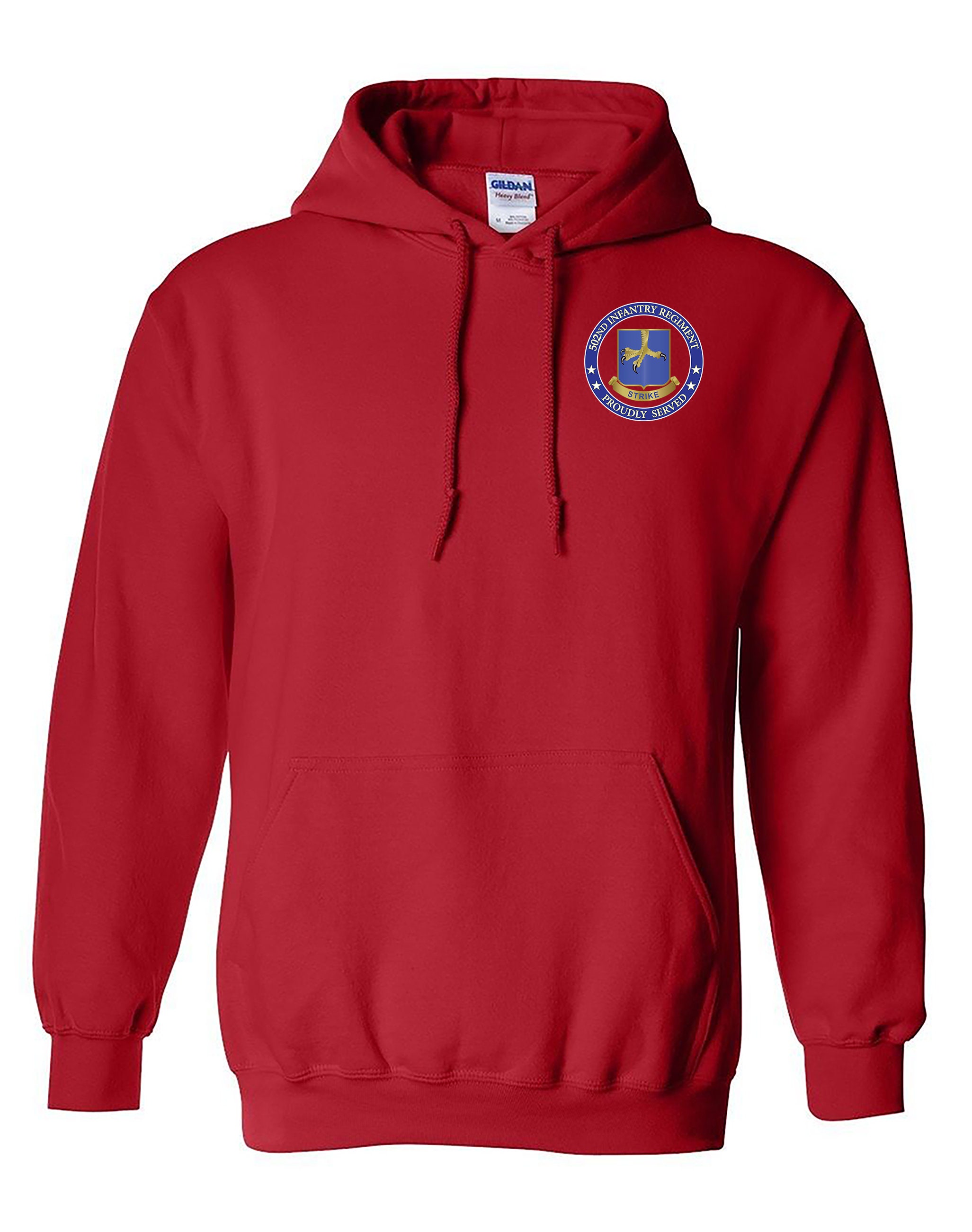 502nd Parachute Infantry Regiment Embroidered Hooded Sweatshirt-15056 ...