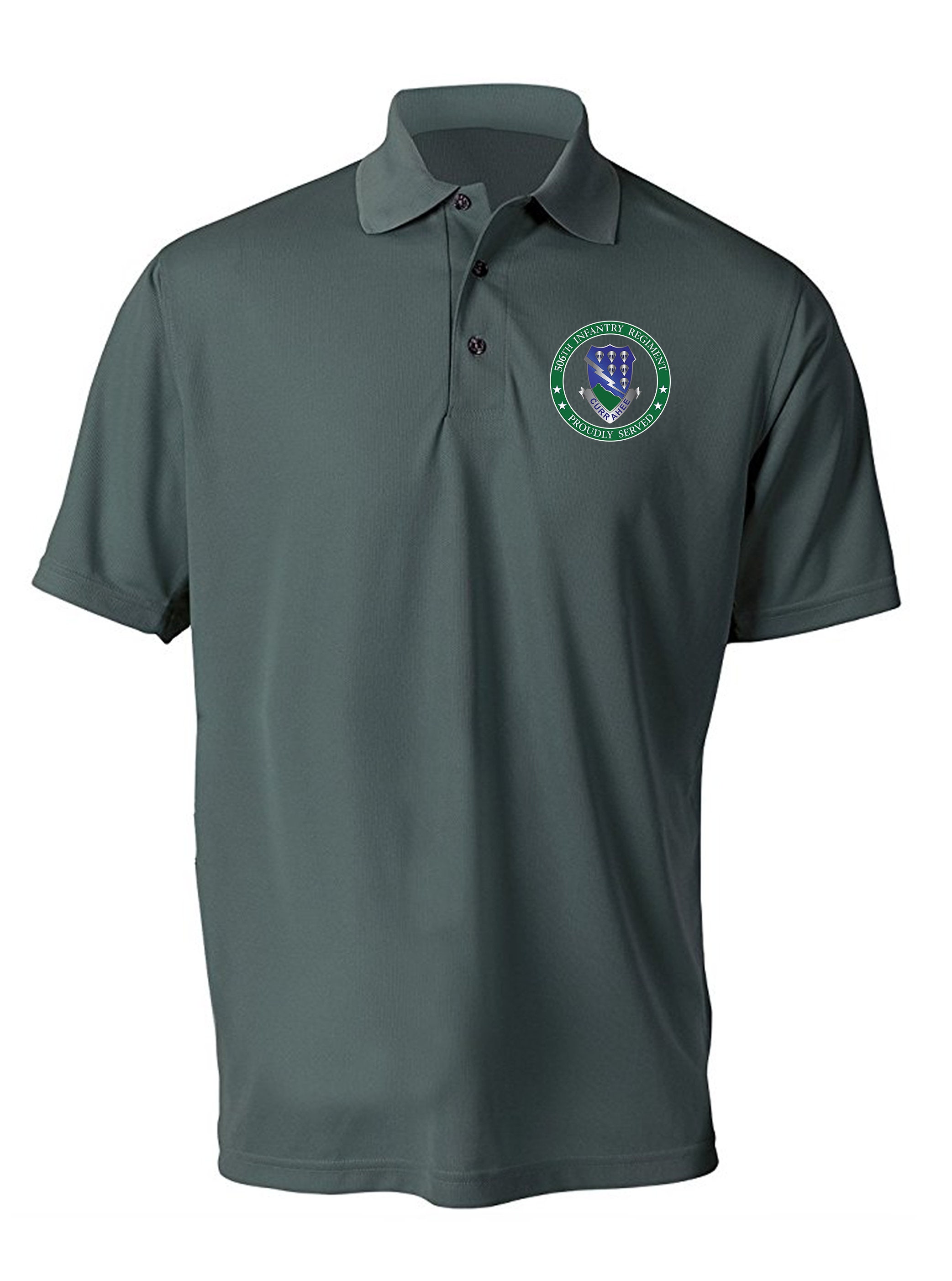 506th Parachute Infantry Regiment "currahee" Embroidered Moisture Wick ...