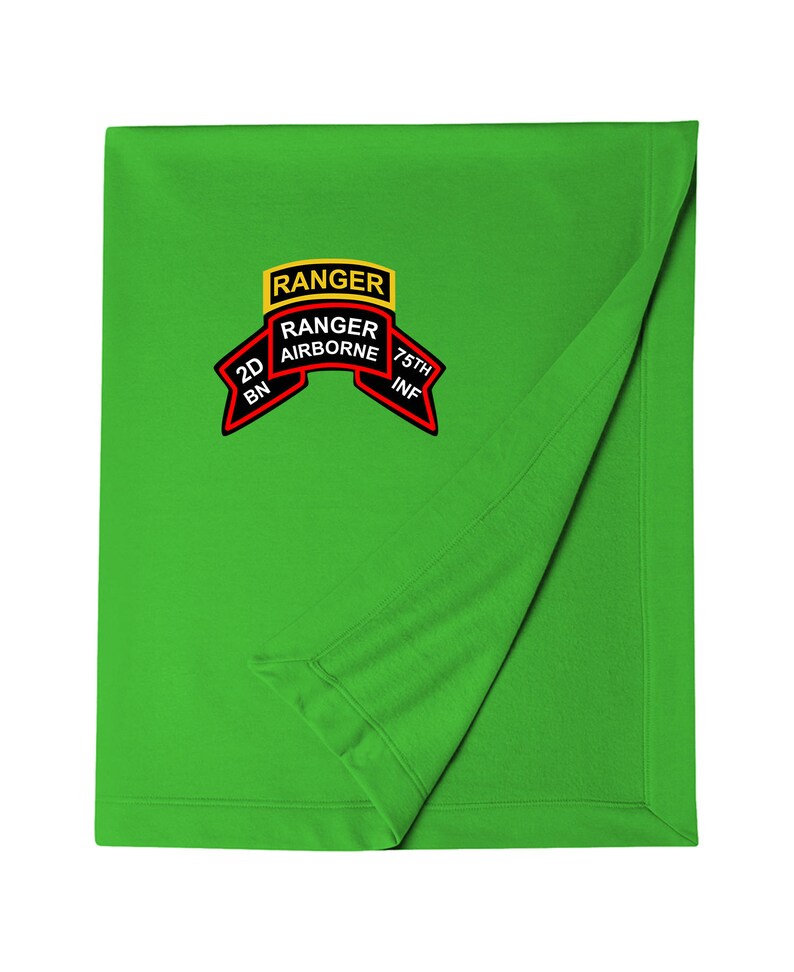 2/75th Ranger Battalion original Scroll W/ Ranger Tab | Etsy