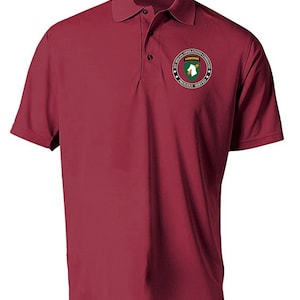 1st Special Operations Command (SOCOM) Embroidered Moisture Wick Polo ...