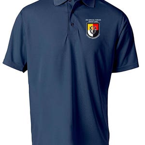 3rd Special Forces Group Embroidered Moisture Wick Polo Shirt -1964 - Etsy