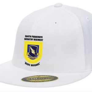 504th Parachute Infantry Regiment "flexfit" Embroidered Baseball Cap ...