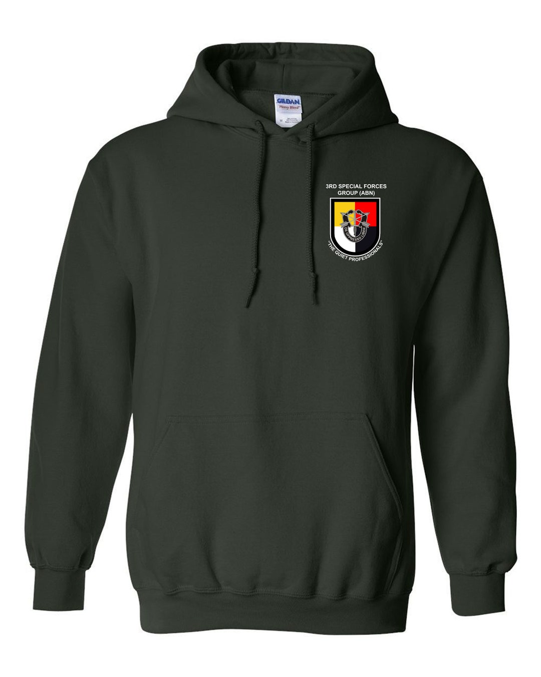 3rd Special Forces Group Embroidered Hooded Sweatshirt-3157 - Etsy