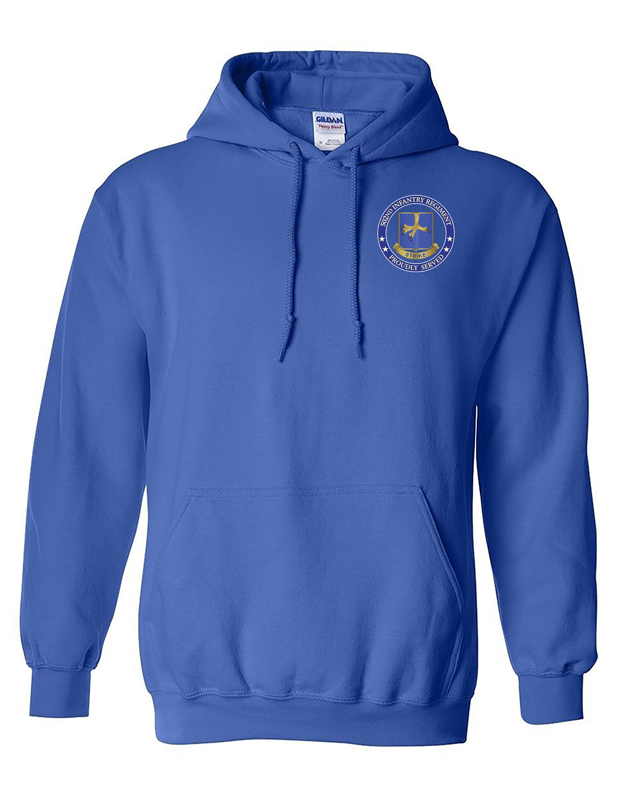 502nd Parachute Infantry Regiment Embroidered Hooded Sweatshirt-15056 ...