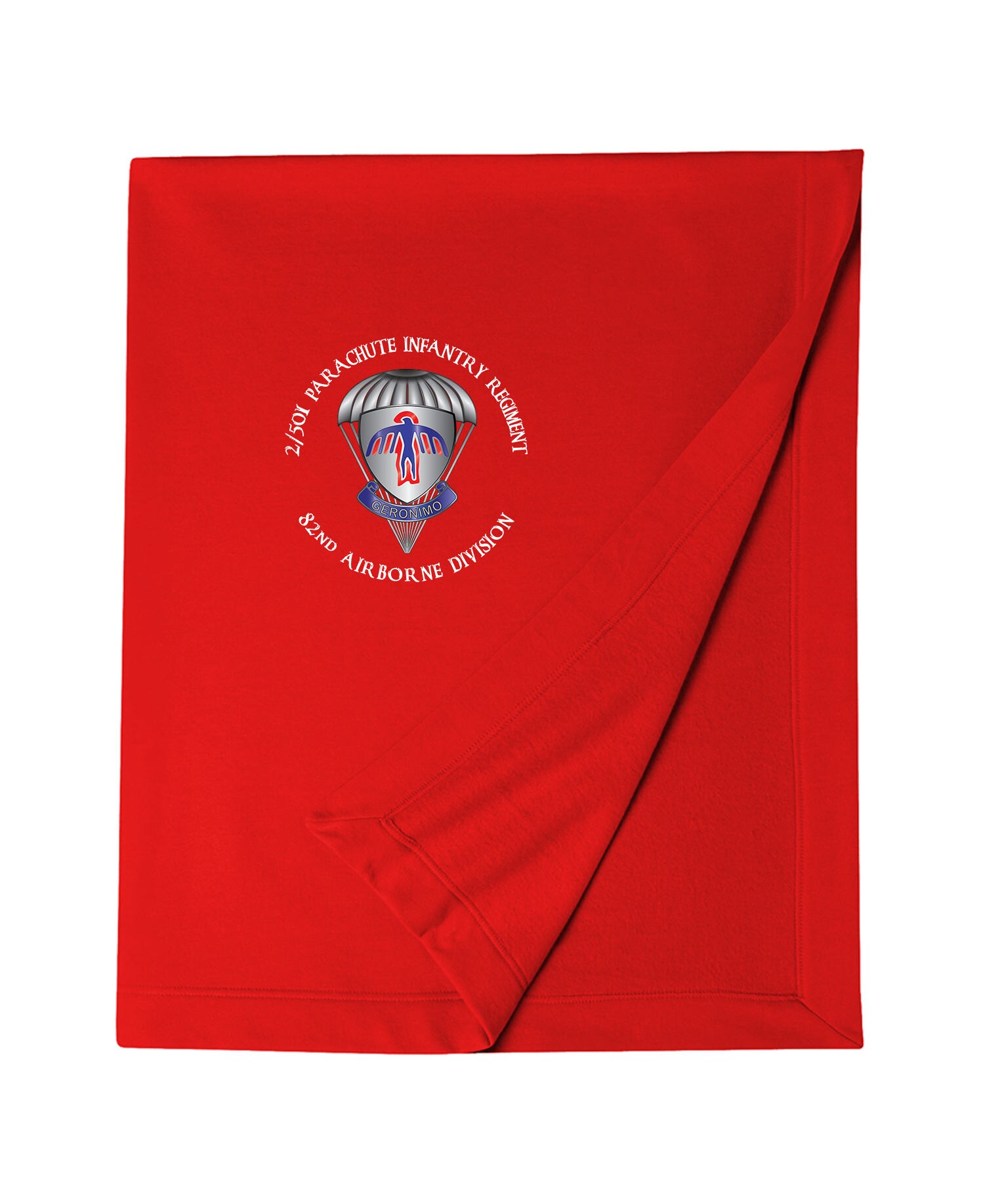 2-501st Parachute Infantry Regiment Embroidered Blanket-3448 | Etsy