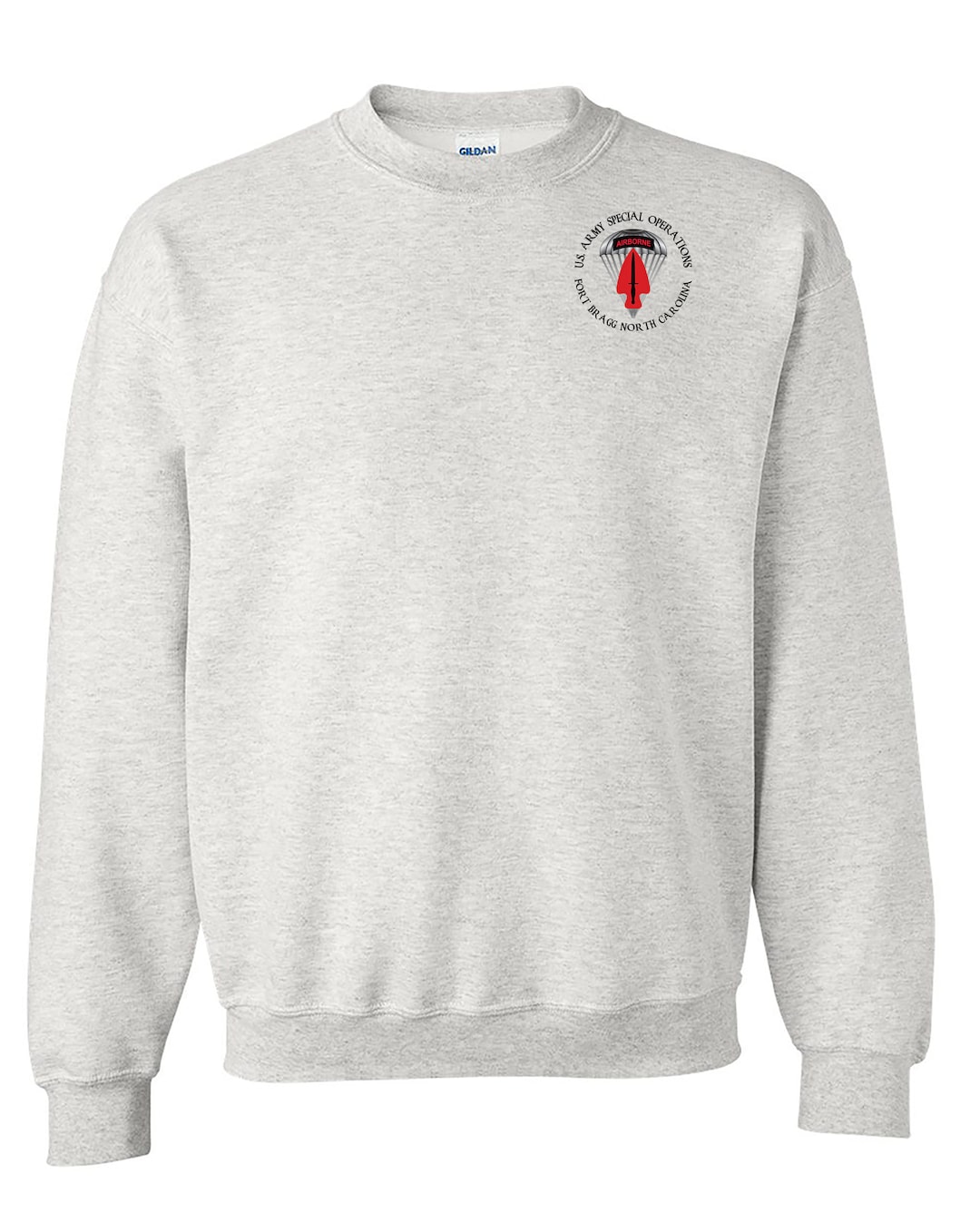 US Army Special Forces Command-usasoc-embroidered Cotton Sweatshirt ...