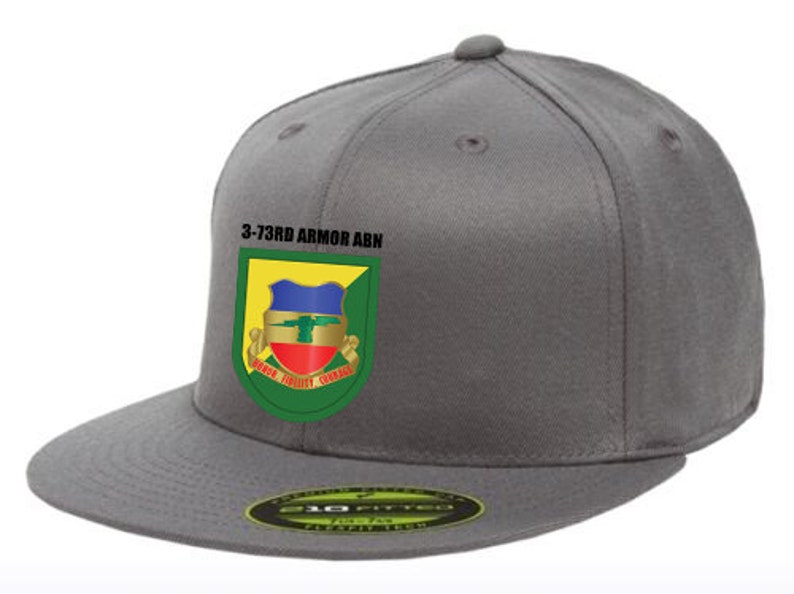 3-73rd Armor Crest Flash flexfit Embroidered - Etsy