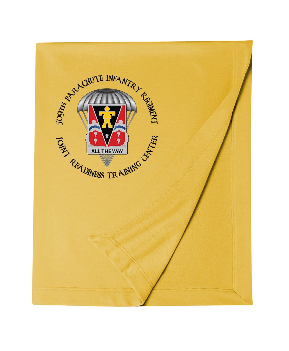 509th Parachute Infantry JRTC Embroidered Blanket-6915 - Etsy