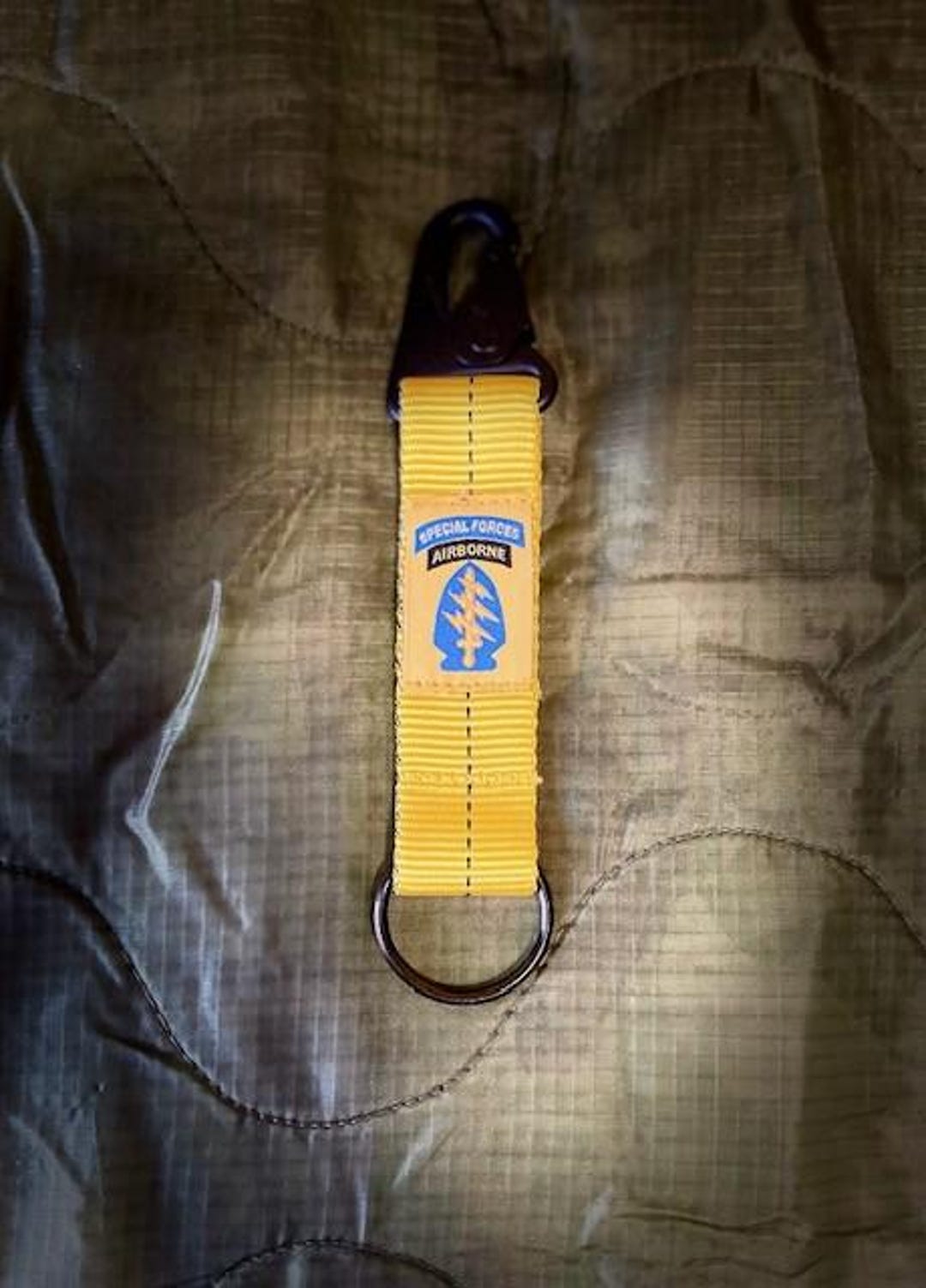 U.S. Army Special Forces Made Static Line Key Chain-17031 - Etsy