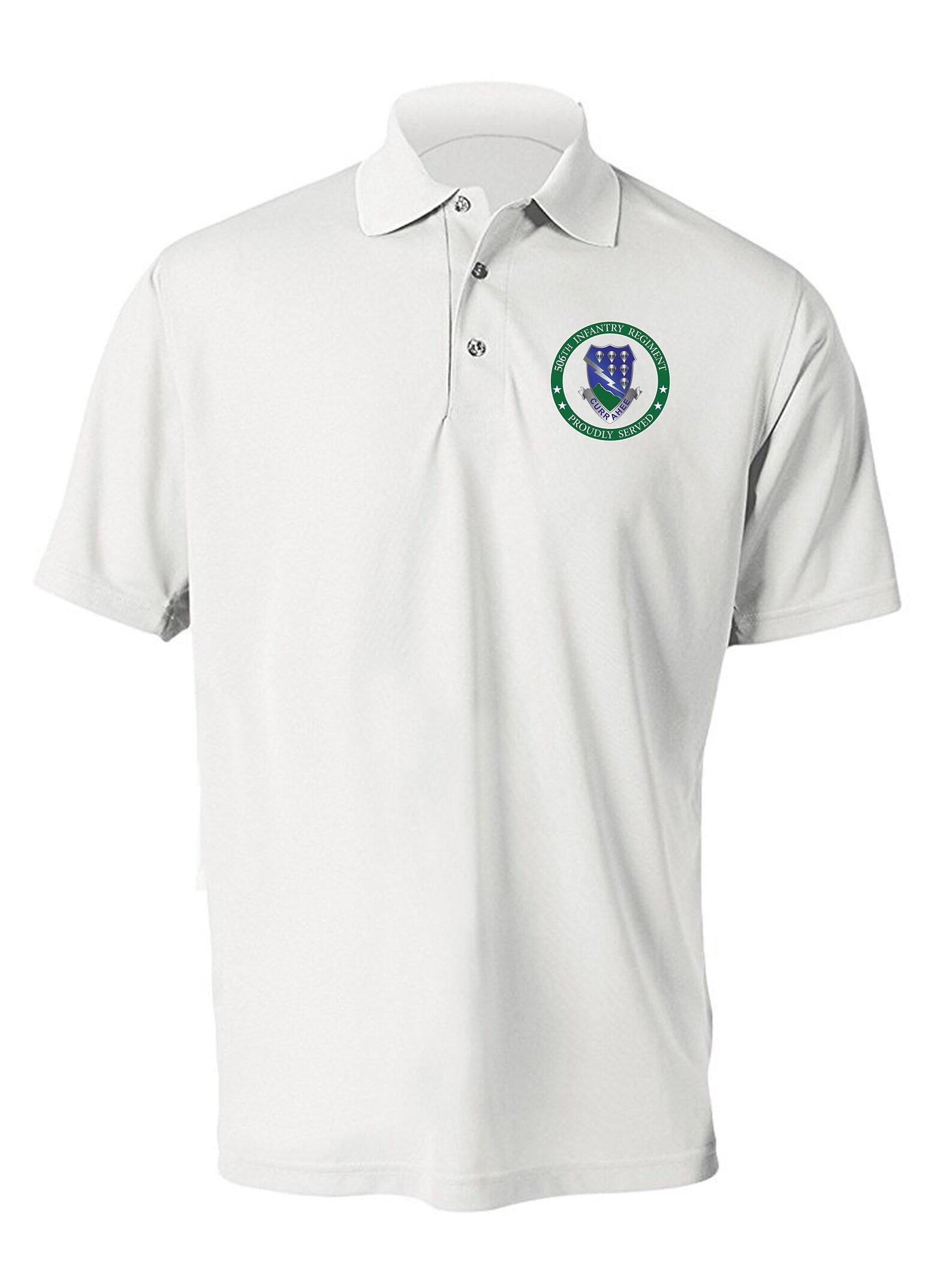 506th Parachute Infantry Regiment "currahee" Embroidered Moisture Wick ...