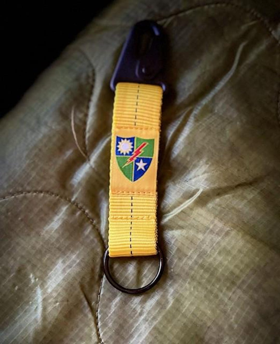 75th Ranger Regiment DUI USA Made Static Line Key Chain-17046 - Etsy