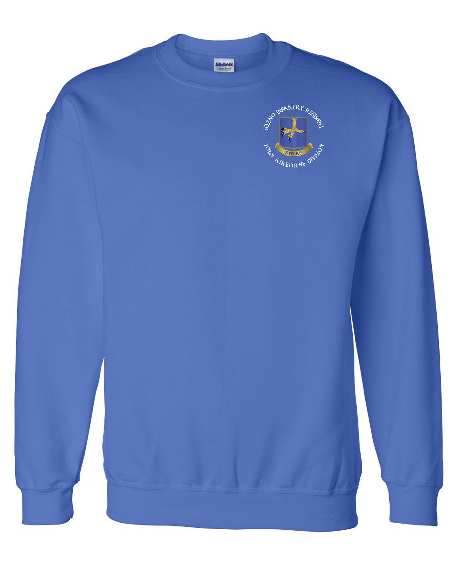 502nd Infantry Regiment Embroidered Sweatshirt-3654 - Etsy