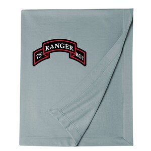 75th Ranger Regiment Embroidered Blanket-3322 - Etsy