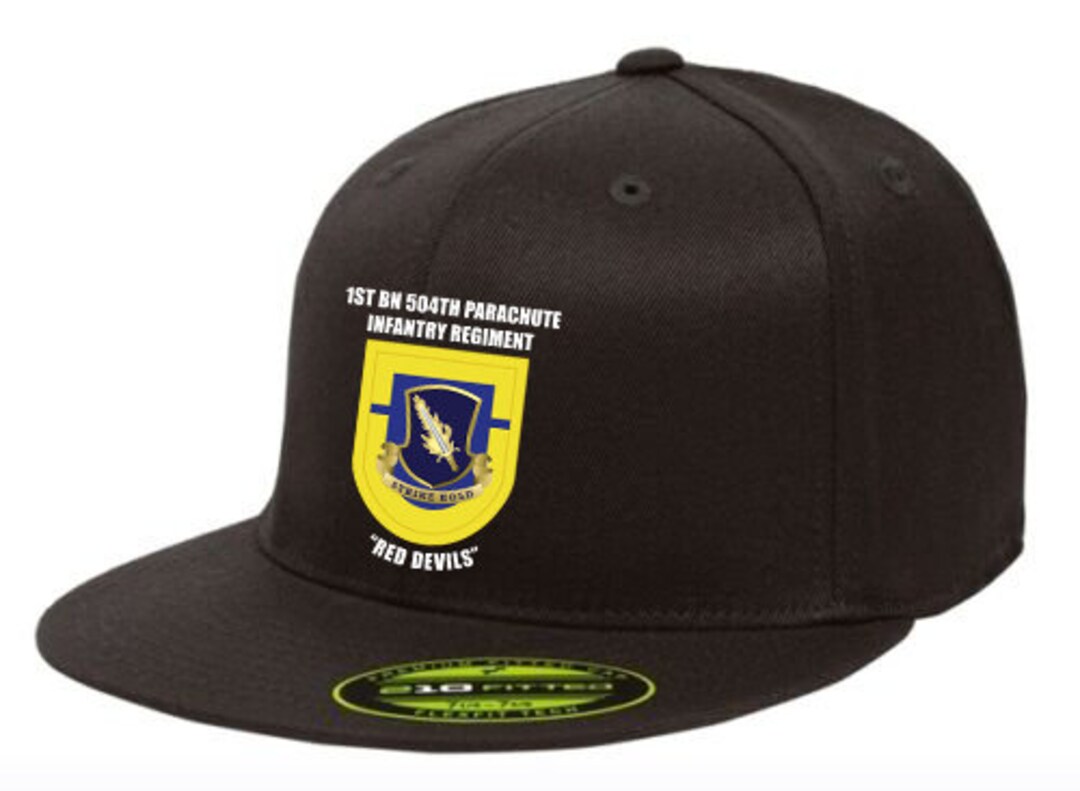 1-504th Parachute Infantry Regiment "flexfit" Embroidered Baseball Cap ...