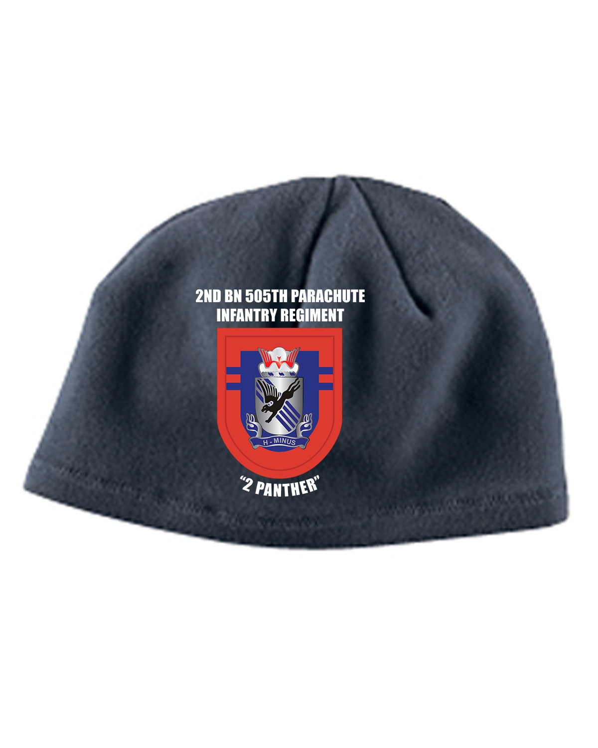 2-505th Parachute Infantry Regiment Crest Flash Embroidered Fleece ...