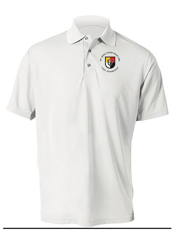 3rd Special Forces Group Embroidered Moisture Wick Polo 3rd Special Forces Group Embroidered Moisture Wick Polo