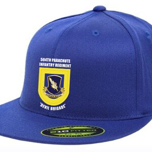 504th Parachute Infantry Regiment "flexfit" Embroidered Baseball Cap ...