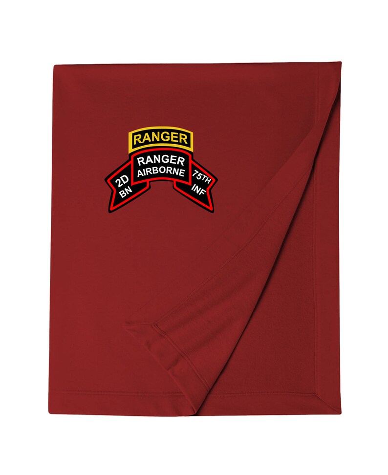 2/75th Ranger Battalion original Scroll W/ Ranger Tab | Etsy