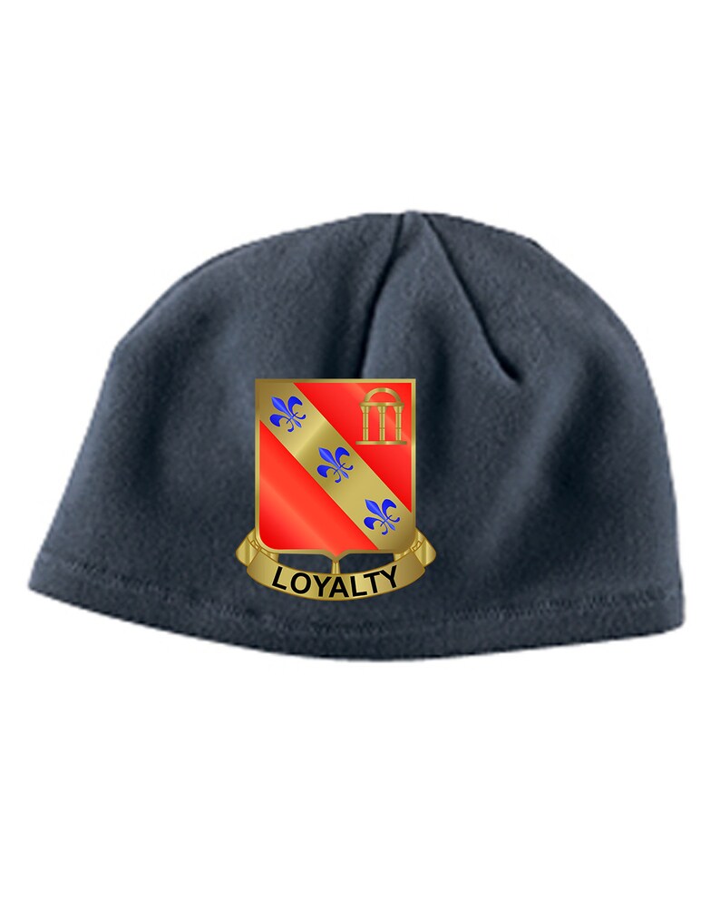 319th Crest Embroidered Fleece Beanie-15688 | Etsy