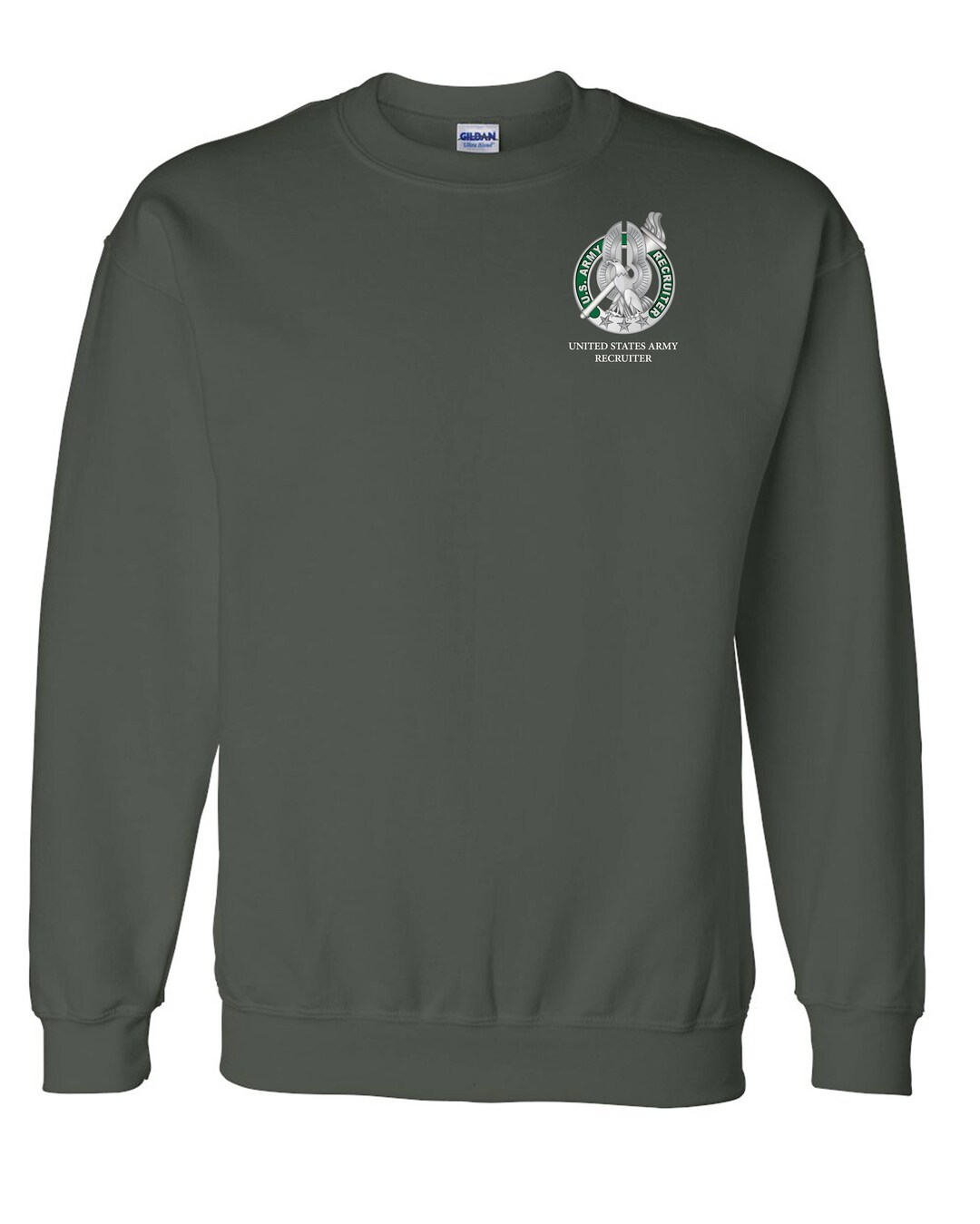 US Army Recruiter Embroidered Sweatshirt-7773 - Etsy