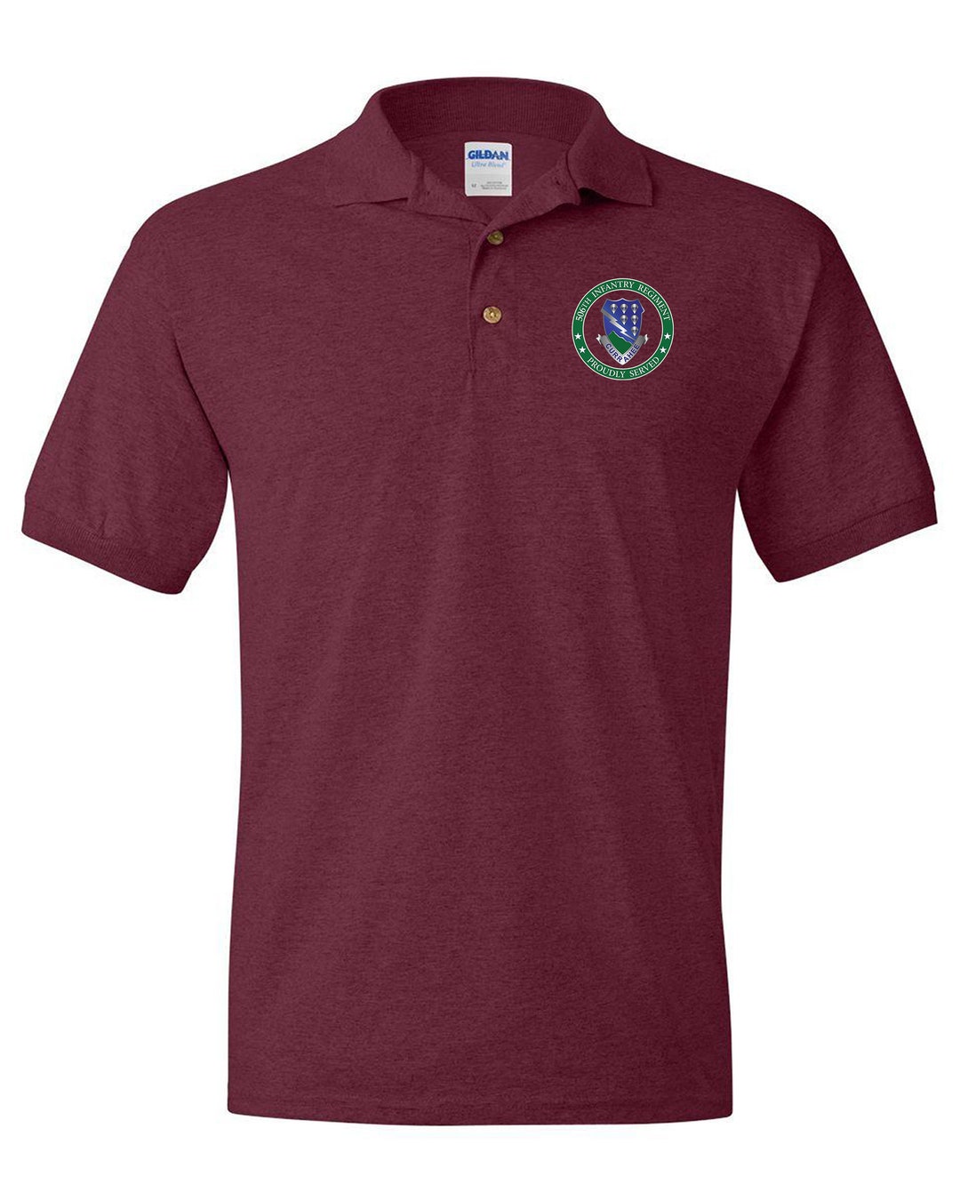 506th Parachute Infantry Regiment "currahee" Embroidered Cotton Polo ...