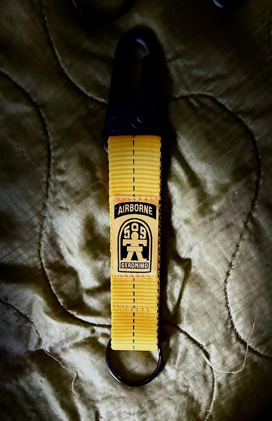 509th Geronimo USA Made Static Line Key Chain-17044 - Etsy