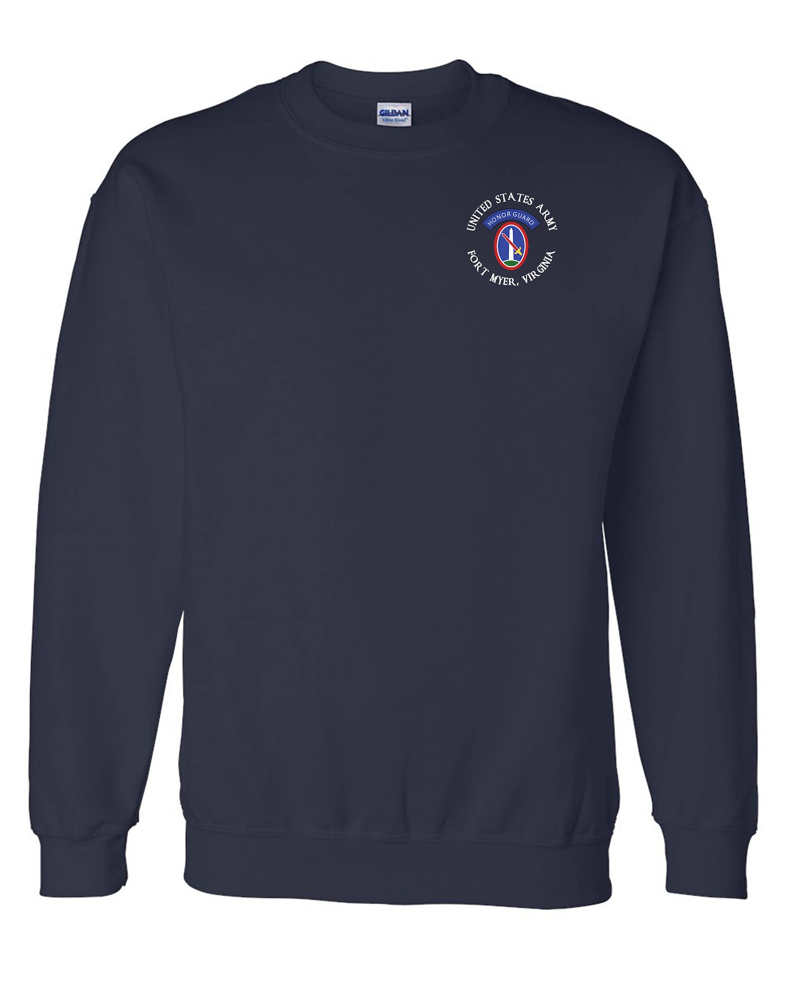 U.S. Army Honor Guard Embroidered Sweatshirt-7647 - Etsy