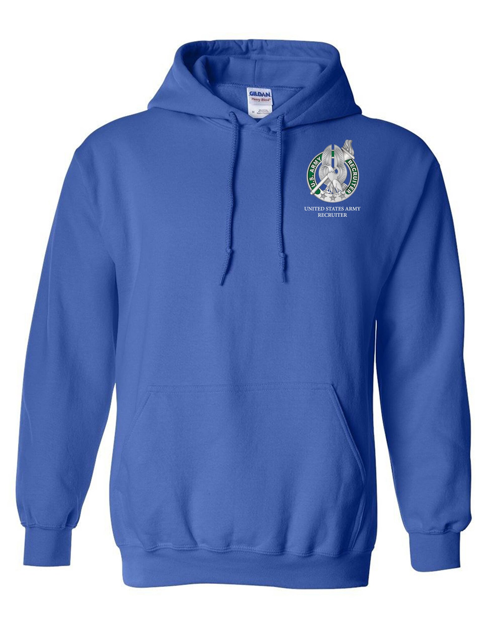 US Army Recruiter Embroidered Hooded Sweatshirt-7765 - Etsy