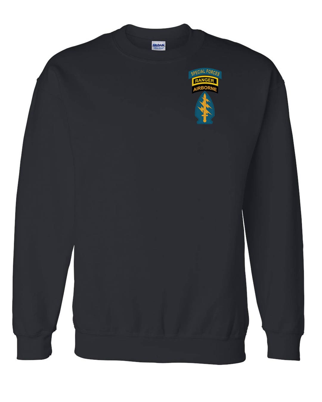U.S. Army Special Forces "triple Canopy" Embroidered Sweatshirt-3554 - Etsy