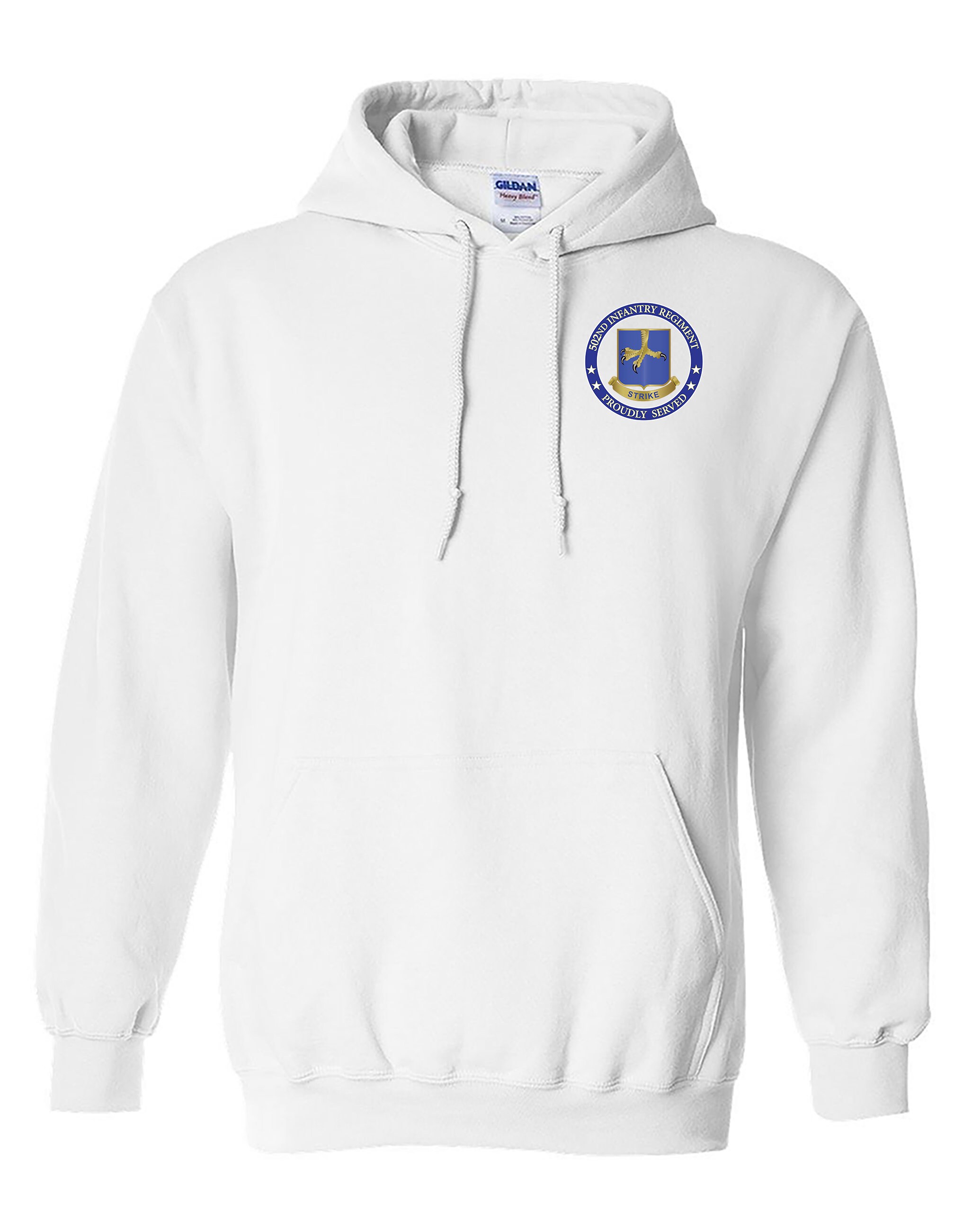 502nd Parachute Infantry Regiment Embroidered Hooded Sweatshirt-15056 ...