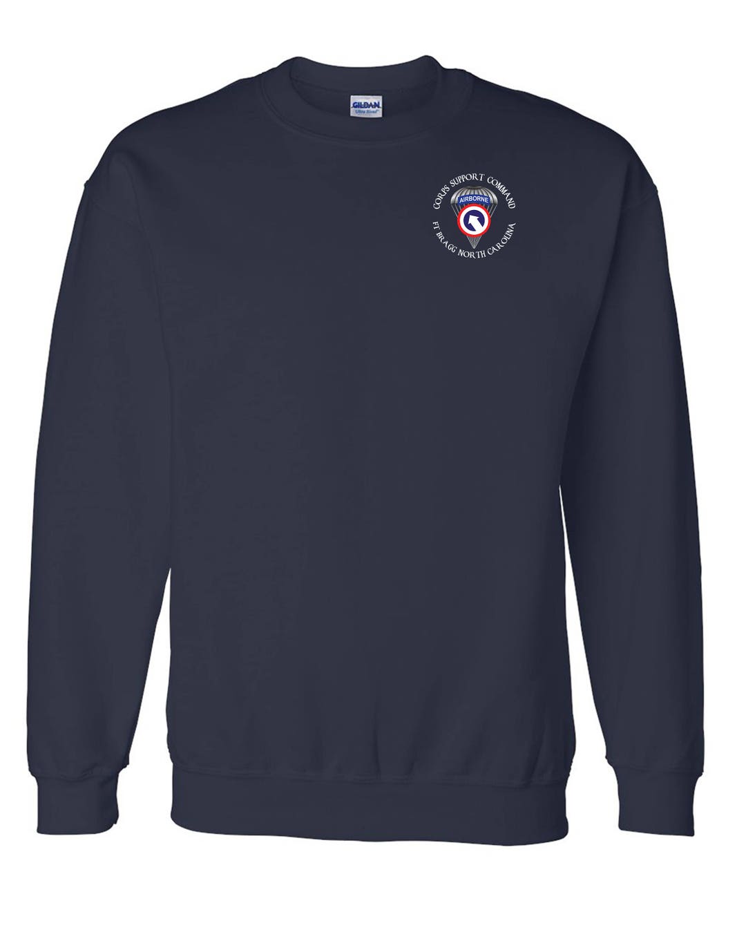 1st Sustainment Command - COSCOM (airborne) Embroidered Sweatshirt-7619 ...