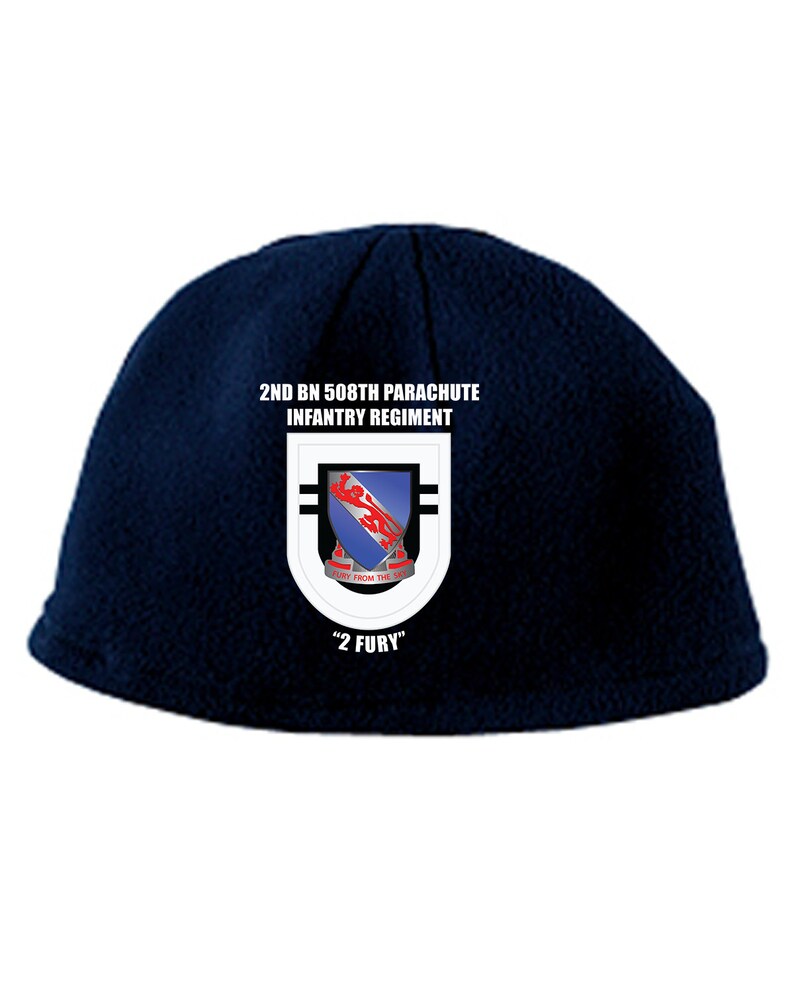 2-508th Parachute Infantry Regiment Crest Flash Embroidered Fleece ...