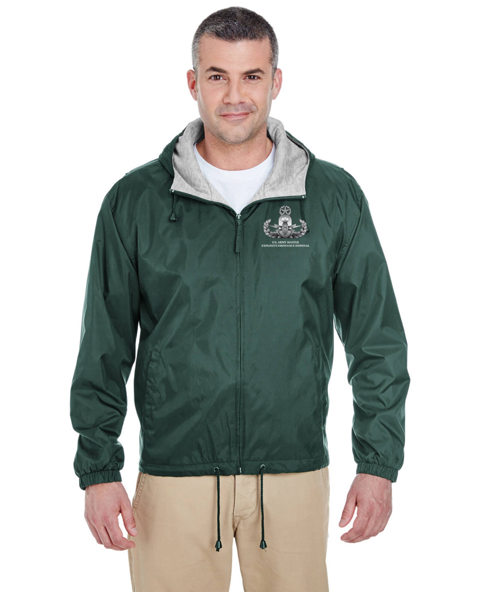 Master Rated Explosive Ordnance Disposal EOD Embroidered Fleece-lined ...