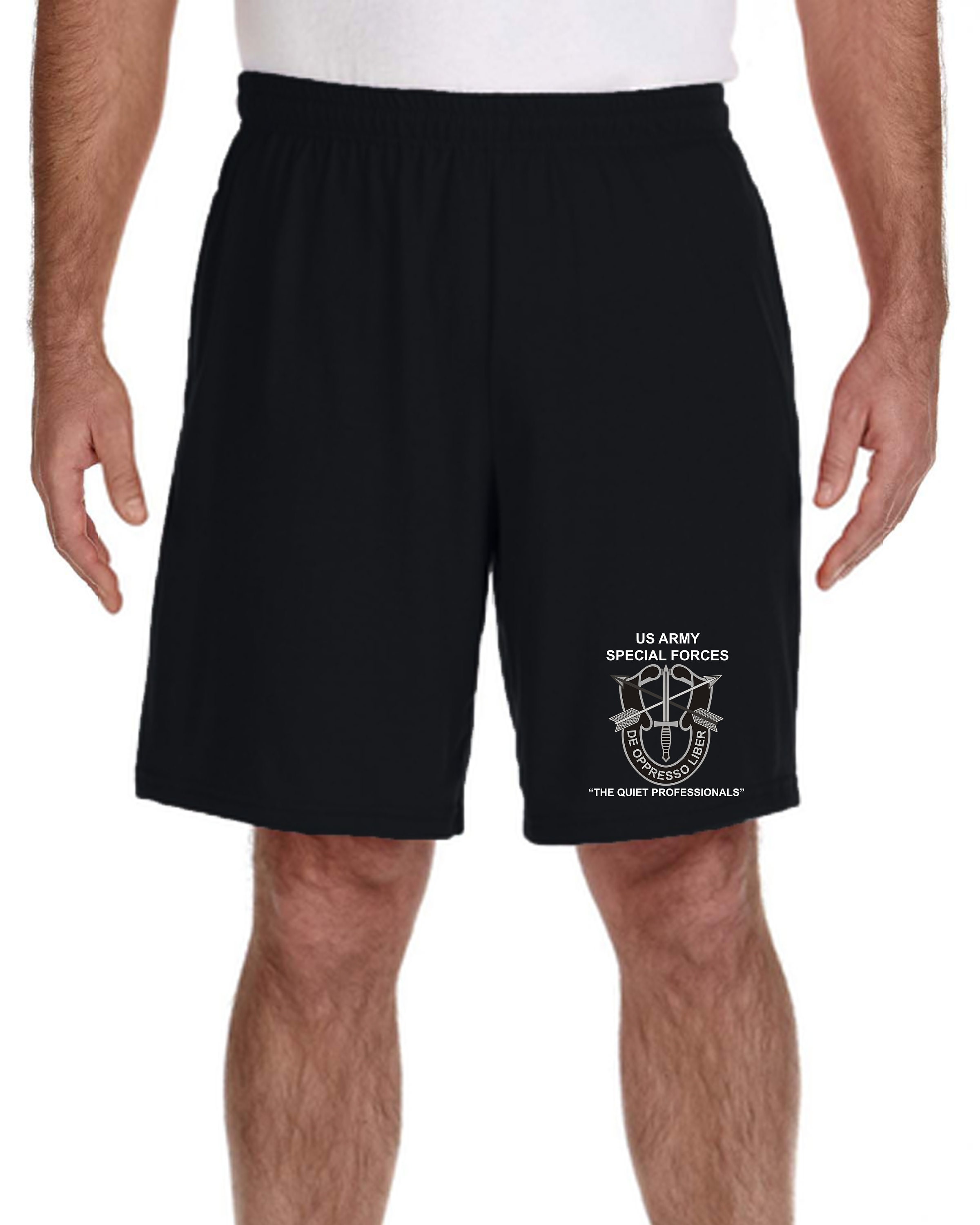US Army Special Forces Embroidered Gym Shorts 9647 | Etsy
