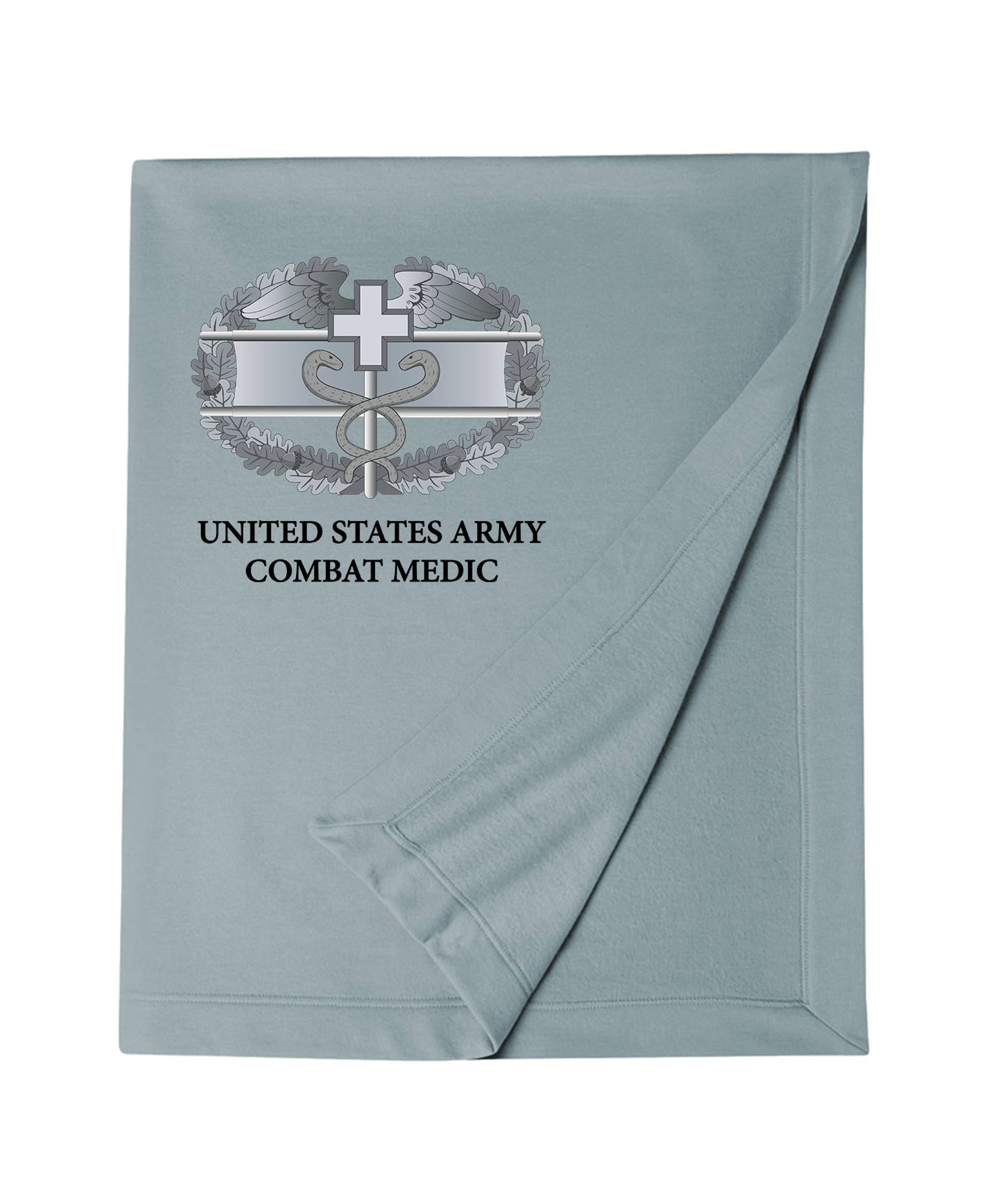 Combat Medical Badge CMB Embroidered Blanket-6937 | Etsy