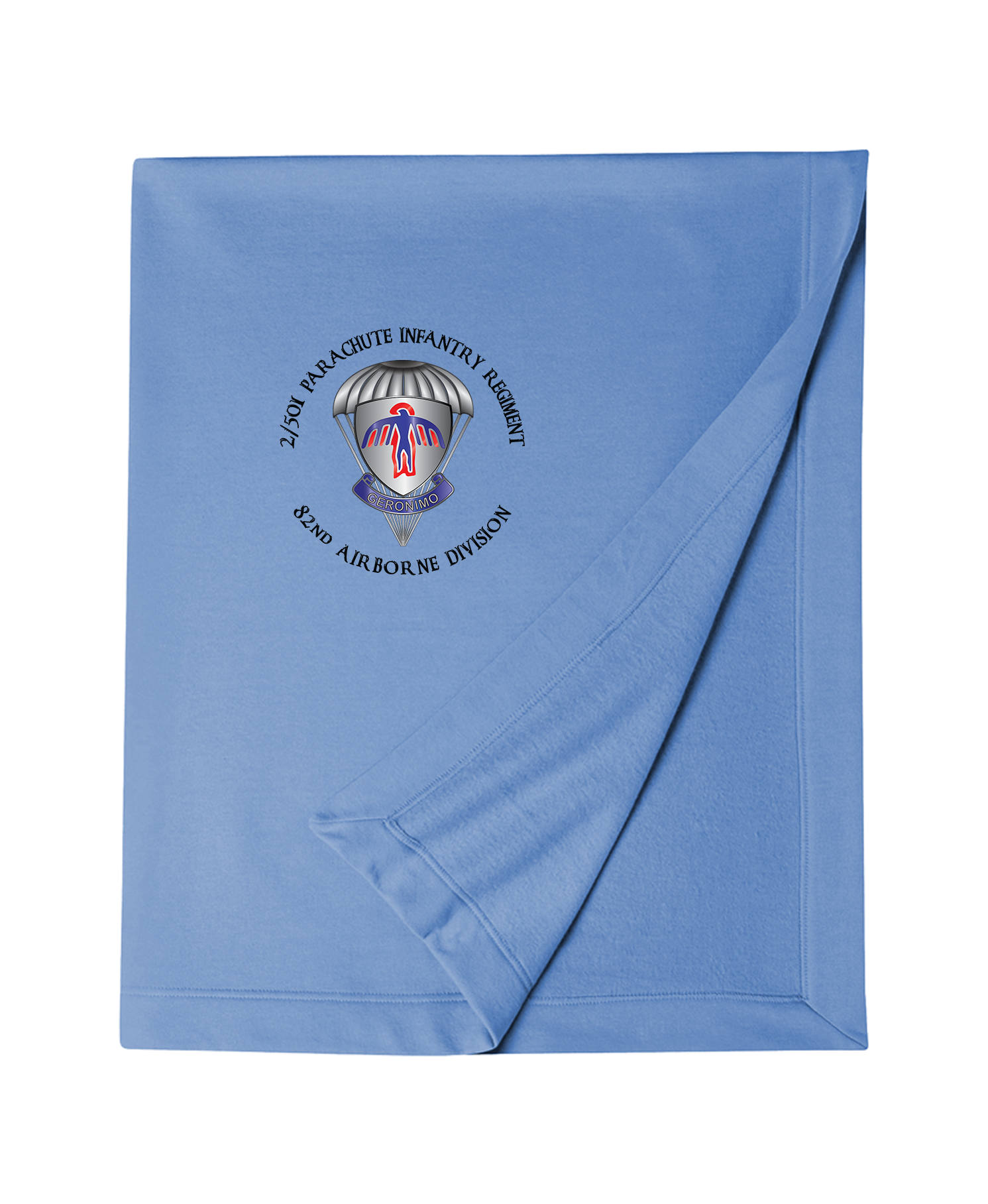 2-501st Parachute Infantry Regiment Embroidered Blanket-3448 | Etsy