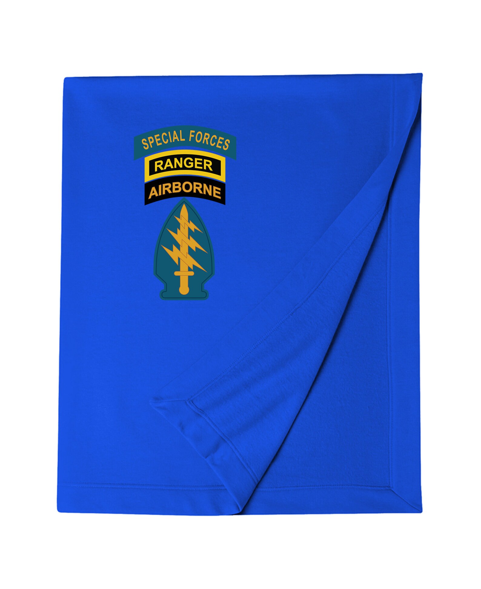 US Army Special Forces Triple Canopy Embroidered Blanket-15282 - Etsy