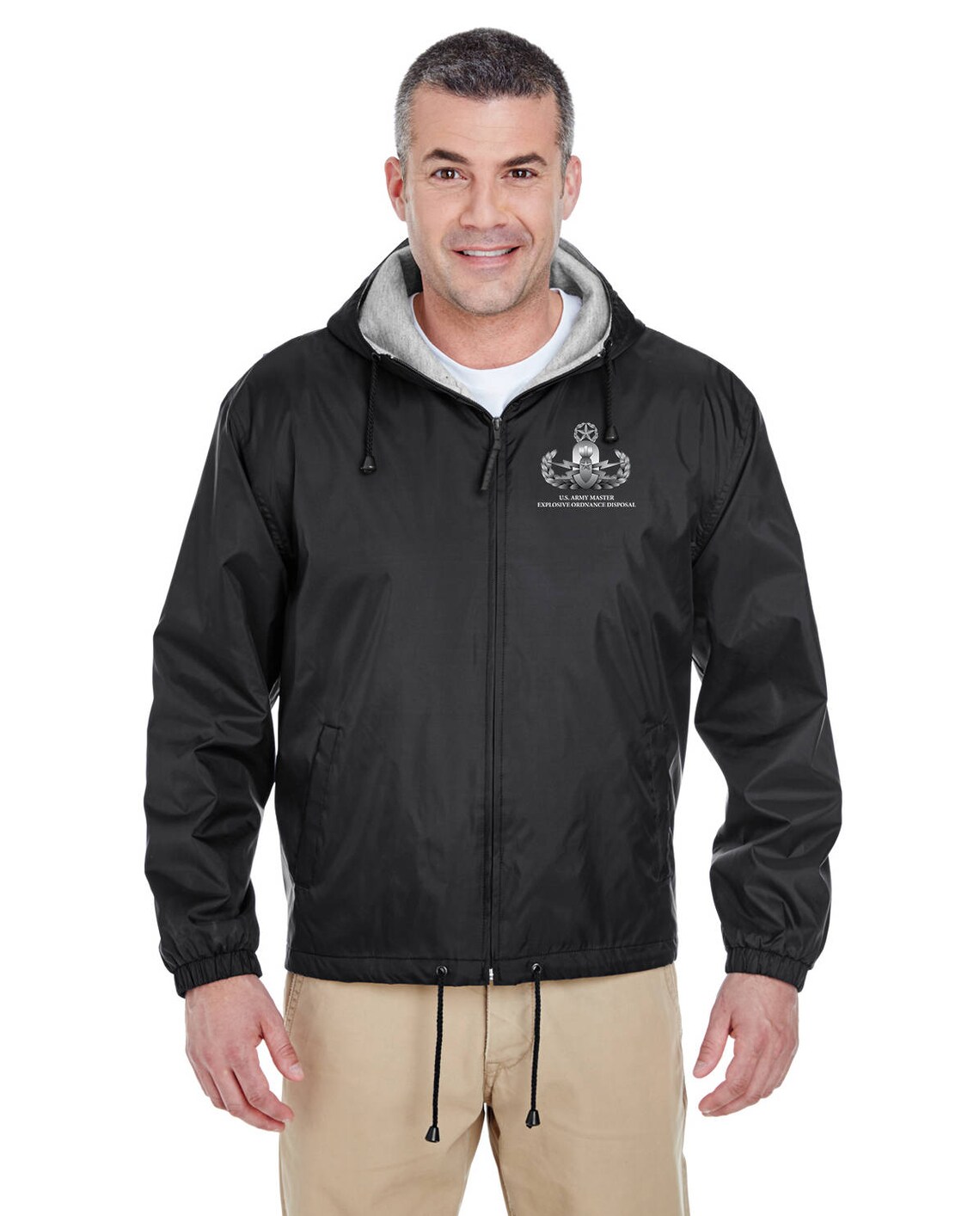 Master Rated Explosive Ordnance Disposal EOD Embroidered Fleece-lined ...