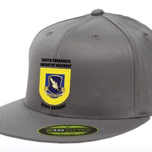 504th Parachute Infantry Regiment "flexfit" Embroidered Baseball Cap ...