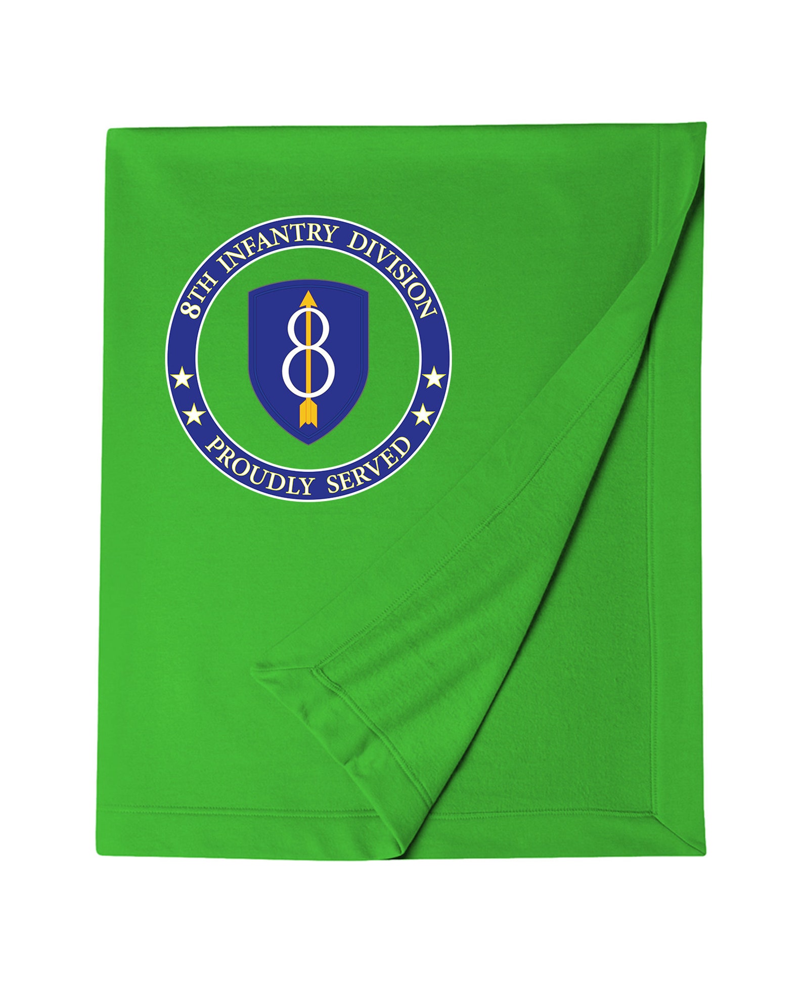 8th Infantry Division Golden Arrow Embroidered | Etsy