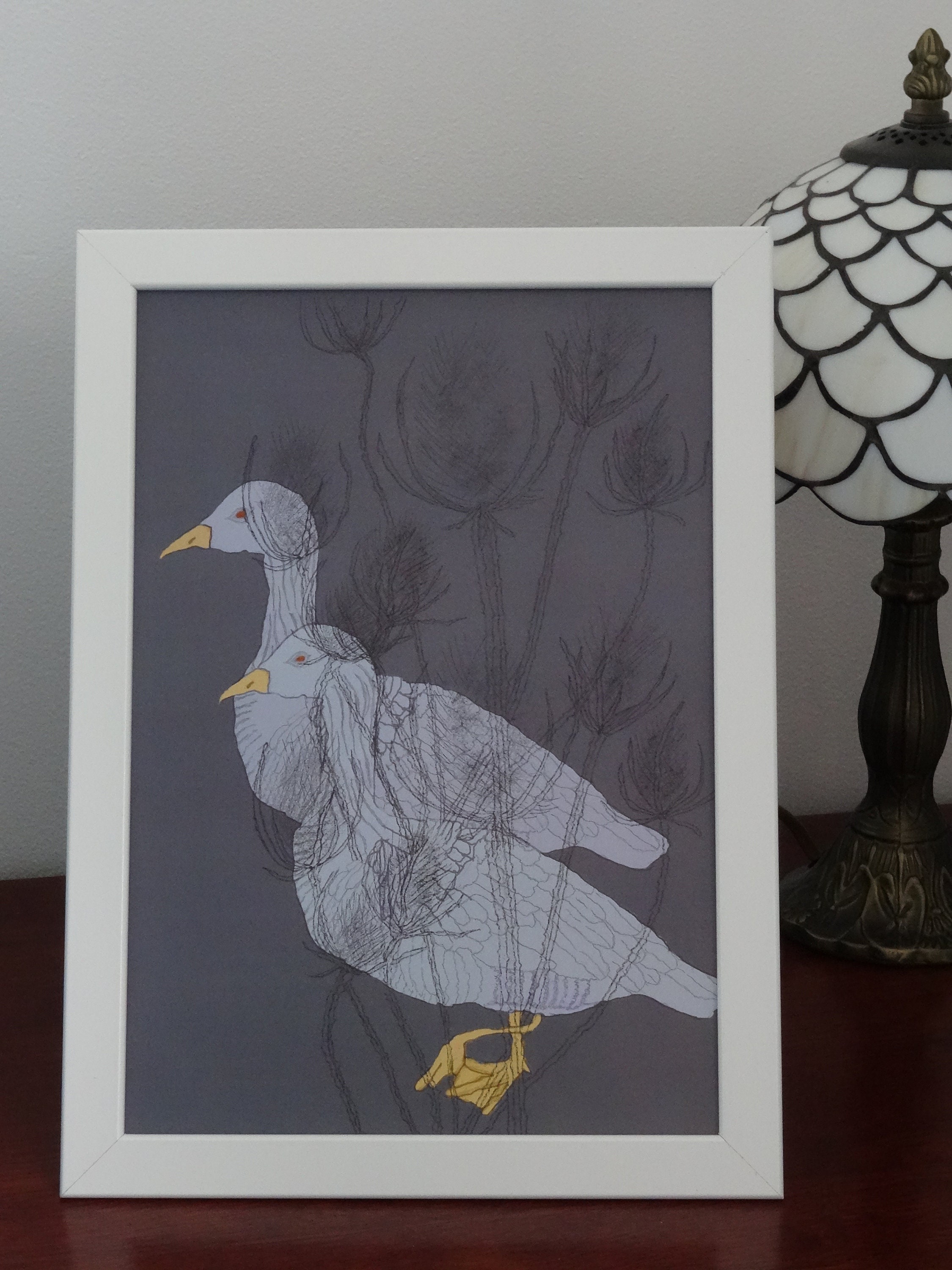 GEESE A5 Cheerful Lifelike Stylish Affordable and Decorative Unframed ...