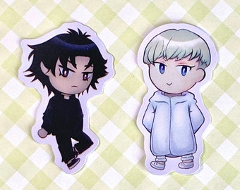 Akira Fudo and Ryo Asuka 2 Acrylic Charms/keychains // Devilman Crybaby ...
