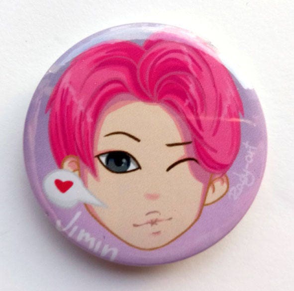 BTS Magnet Set, Fridge Magnets, K-pop Buttons - Etsy