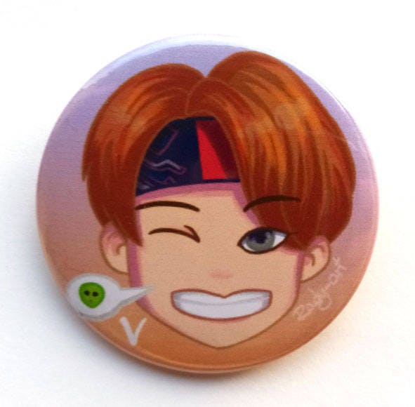 BTS Magnet Set, Fridge Magnets, K-pop Buttons - Etsy