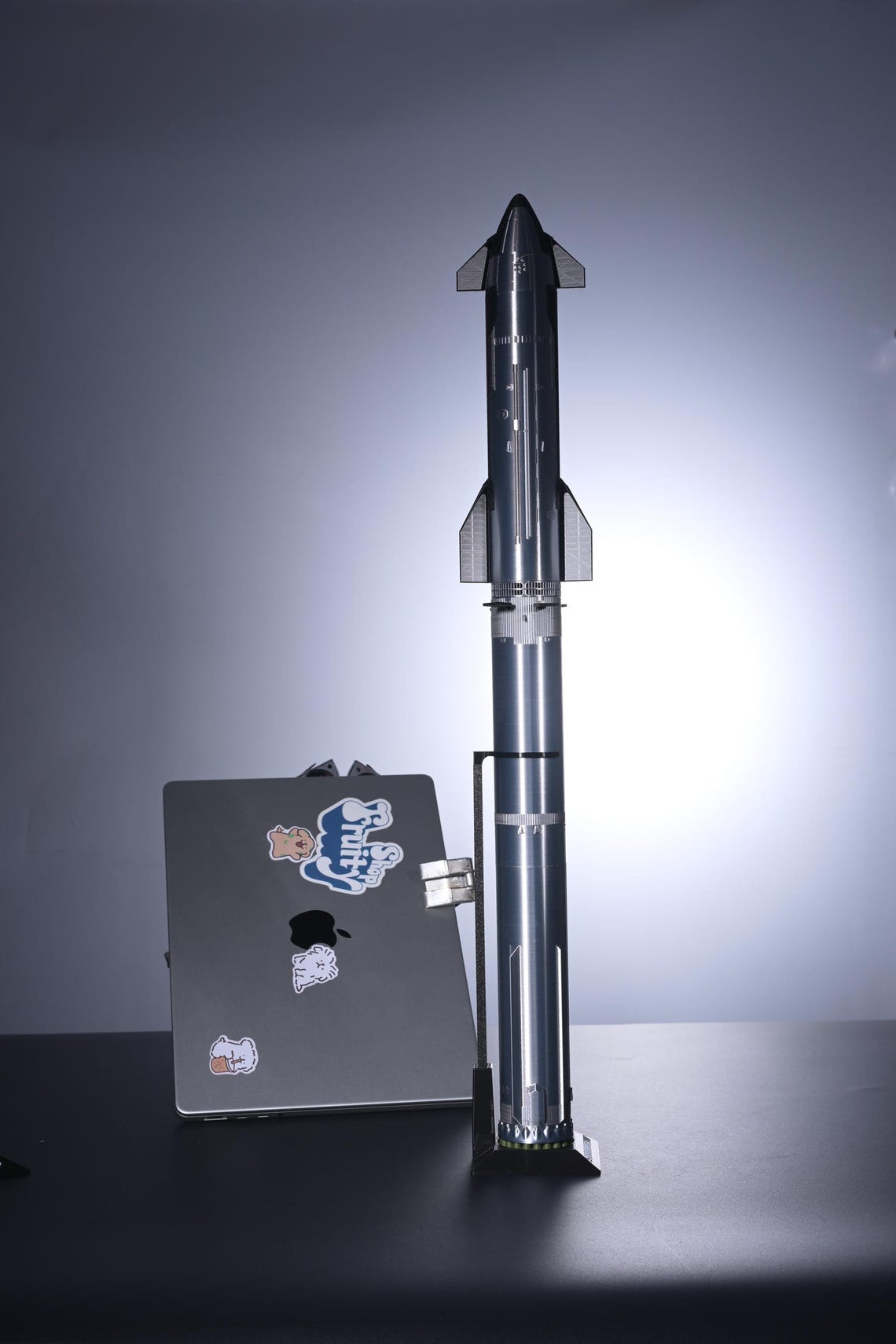 Spacex Starship and Super Heavy Rocket – 1:200 Scale Model With Thermal ...
