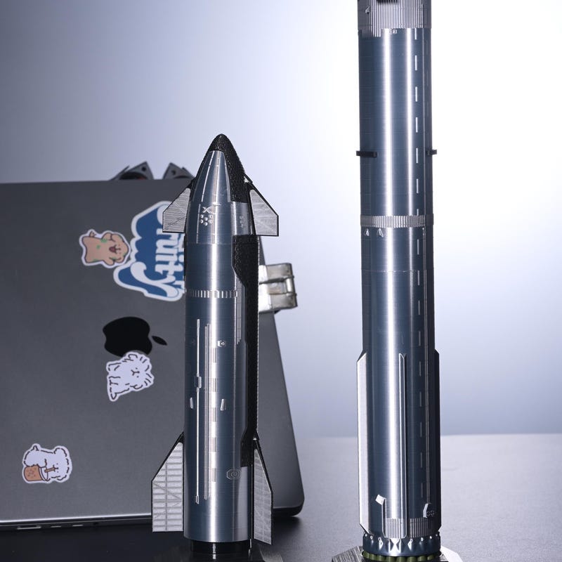 Spacex Starship Model - Etsy