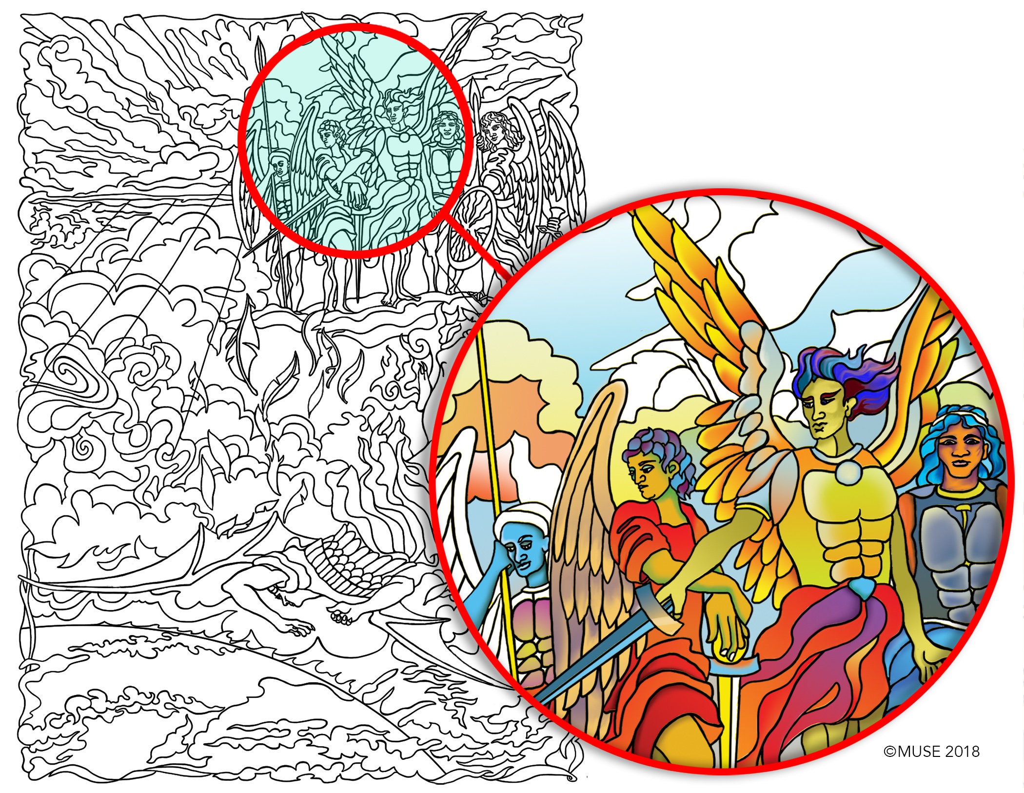 Bible Stories: the Old Testament Adult Coloring Book - Etsy
