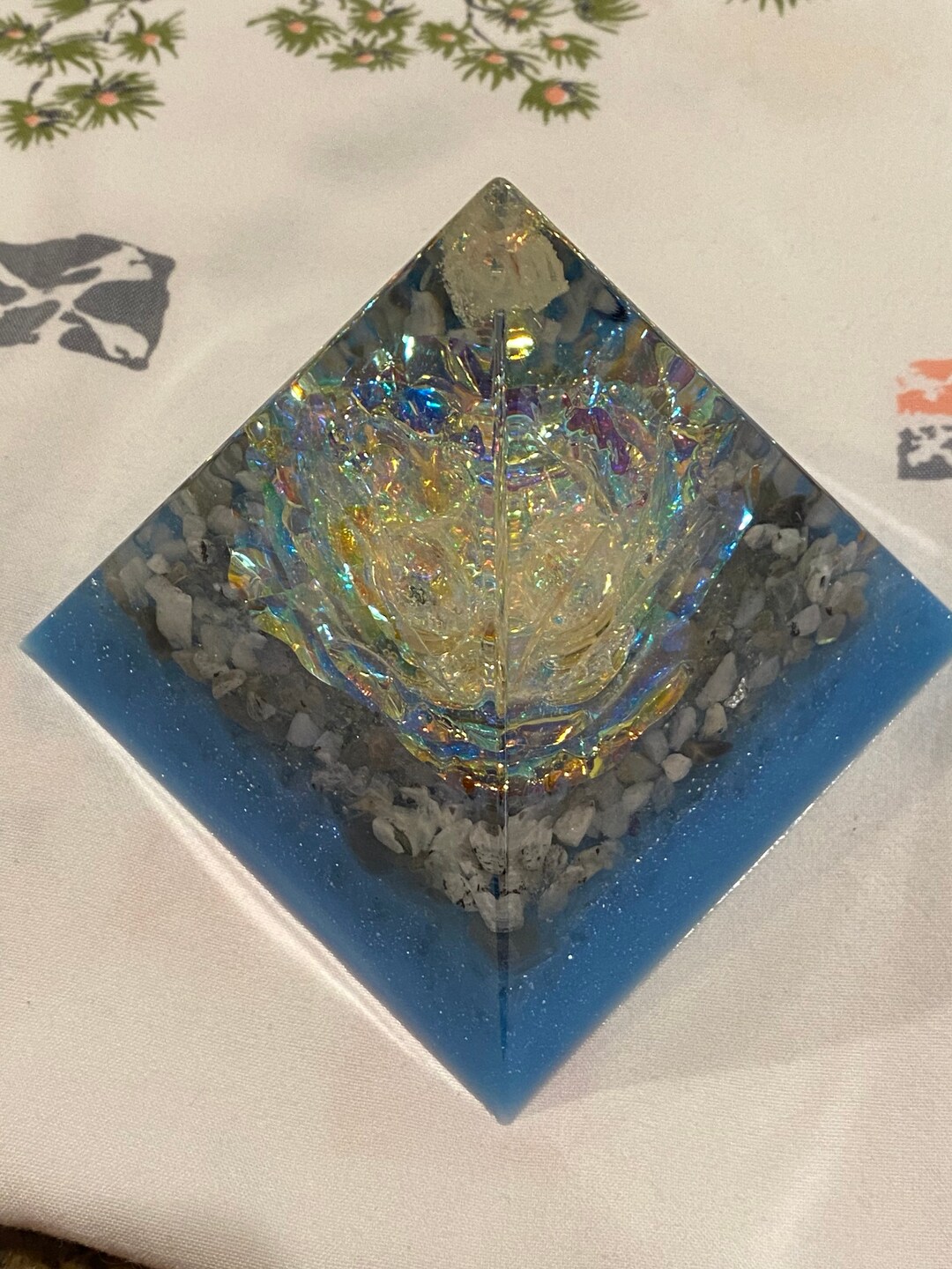 Blue Base Galaxy Rose. See Other Base Color Options in My Shop - Etsy